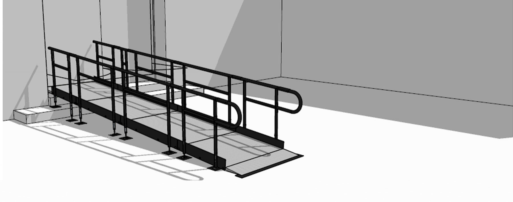Internal Modular Ramps , Indoor Wheelchair Ramps | Rapid Ramp