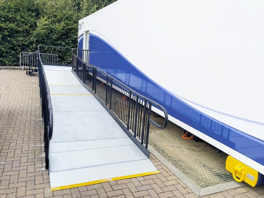 ramp for West Kent Community Diagnostic Centre, The Hermitage Court