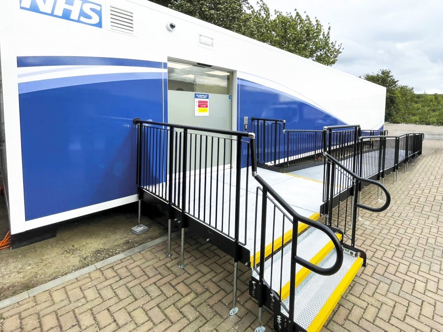 ramp for West Kent Community Diagnostic Centre, The Hermitage Court