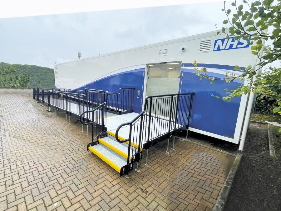 ramp for West Kent Community Diagnostic Centre, The Hermitage Court