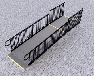 Modular wheelchair ramp - Rapid Ramp Systems