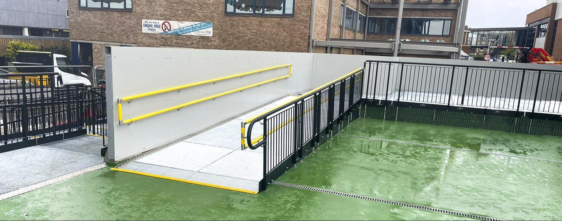Ramps for Aspen Building, Kingston Hospital