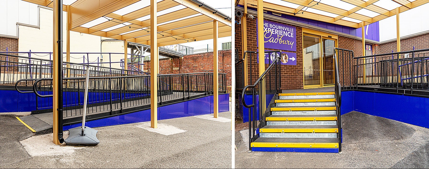 Modular Ramps & Steps For Cadbury World | Rapid Ramp