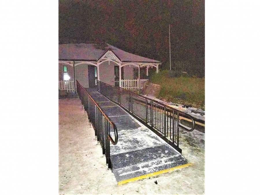 pedestrian walkway, ramp, Carlisle Park | Rapid Ramp