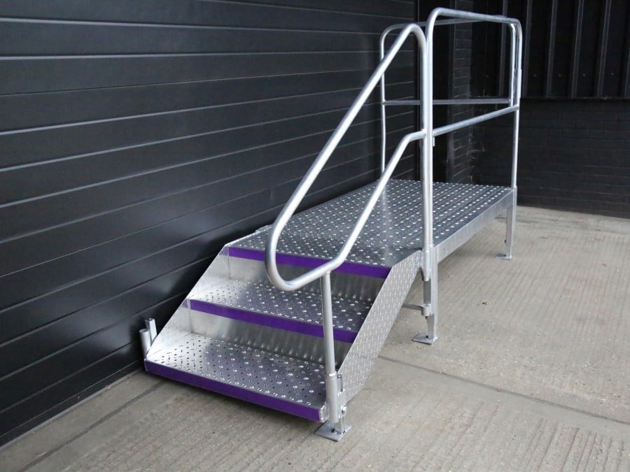 Temporary Access Steps For Prefabricated Buildings