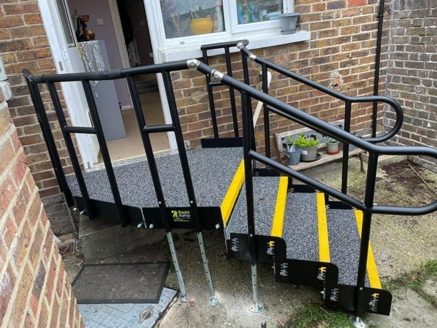 Front Door Step Ideas | Rapid Ramp