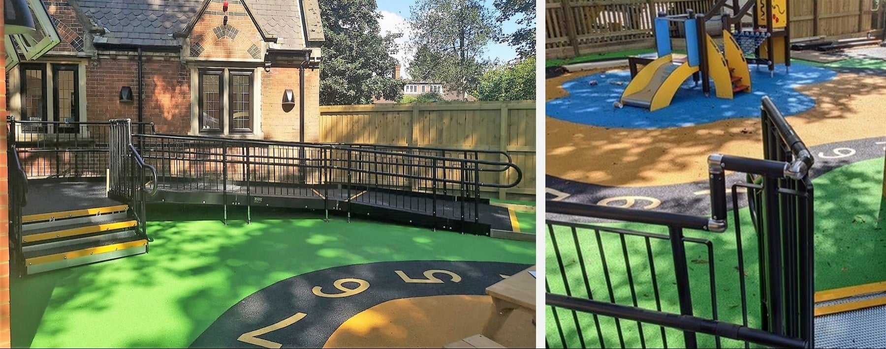 wheelchair ramps and steps for schools | designs for schools