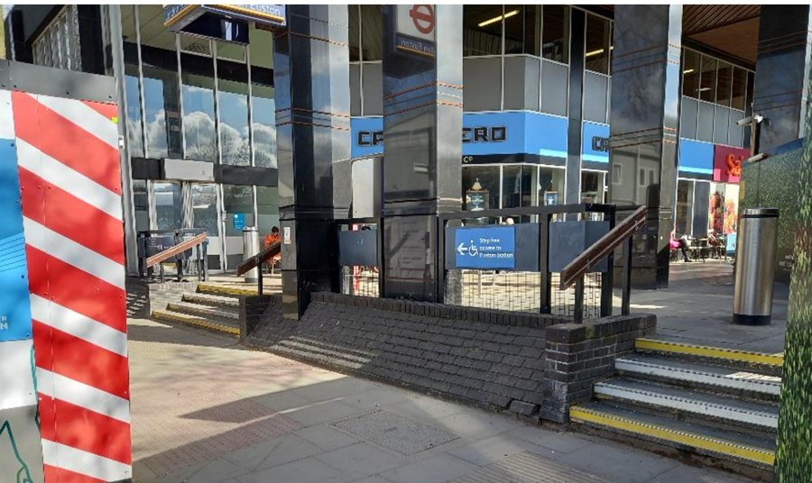 station ramp, Euston Station | Rapid Ramp