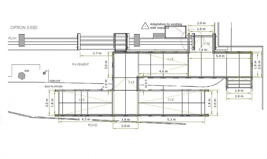 station ramp, Euston Station | Rapid Ramp