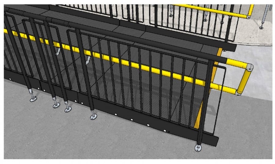 station ramp, Euston Station | Rapid Ramp