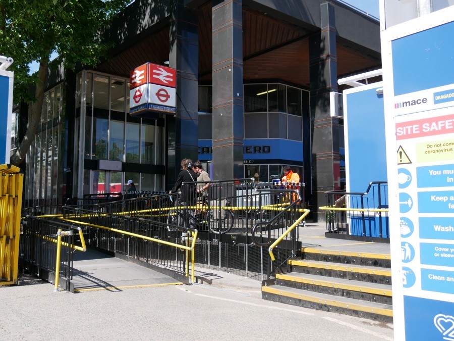 station ramp, Euston Station | Rapid Ramp