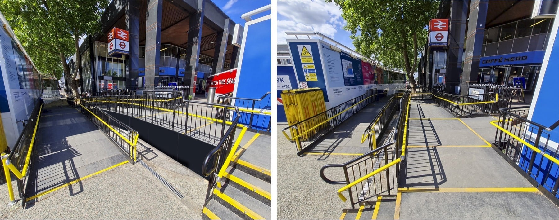 Modular Ramp, Euston Station | Rapid Ramp