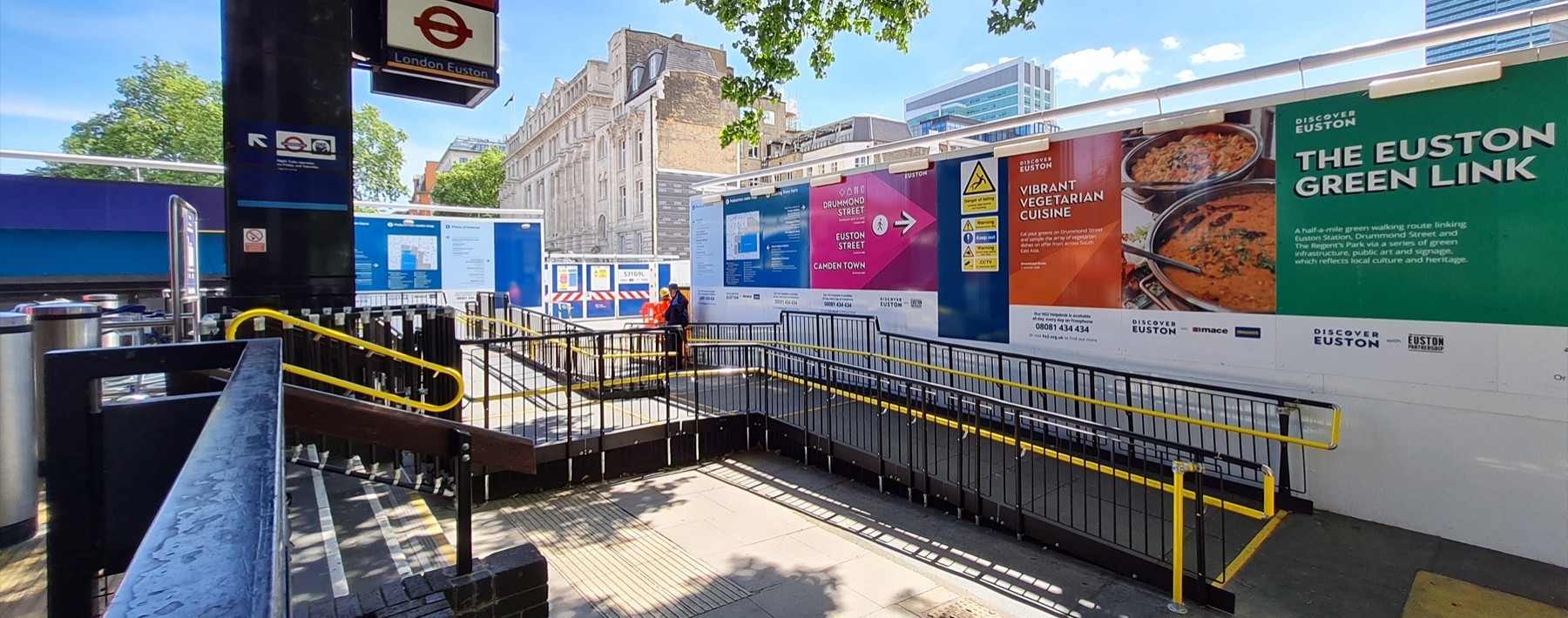 station ramp, Euston Station | Rapid Ramp
