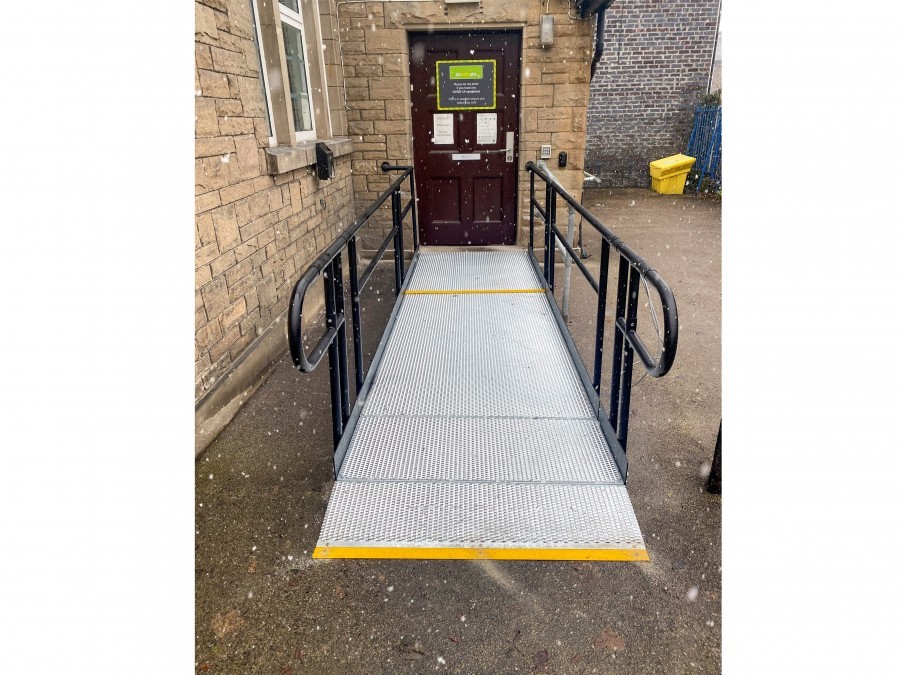 Ramp installation, Glossop Job Centre Ramp installation, Glossop Job Centre