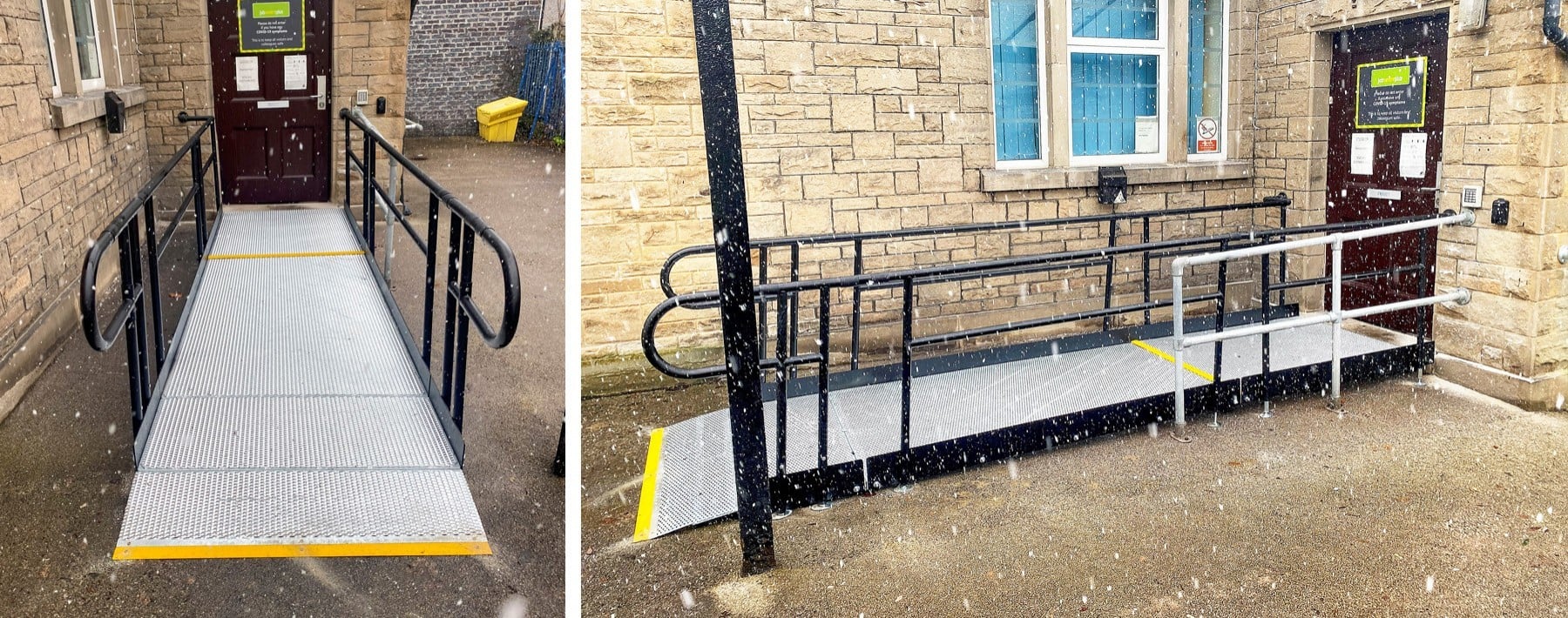 Ramp installation, Glossop Job Centre