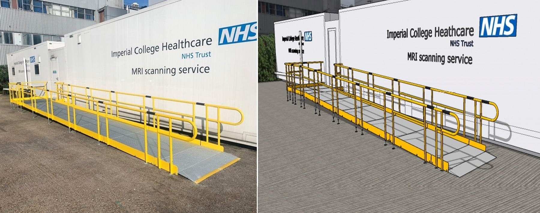 Ramps and steps for Healthcare buildings, such as NHS buildings ...