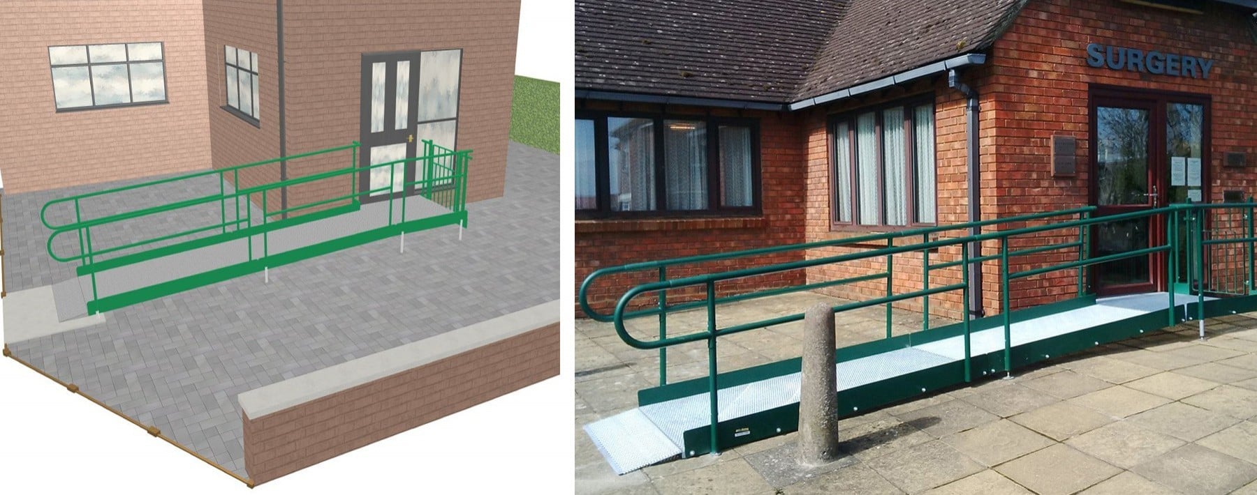hospital ramps. nhs wheelchair ramps - Rapid Ramp Systems