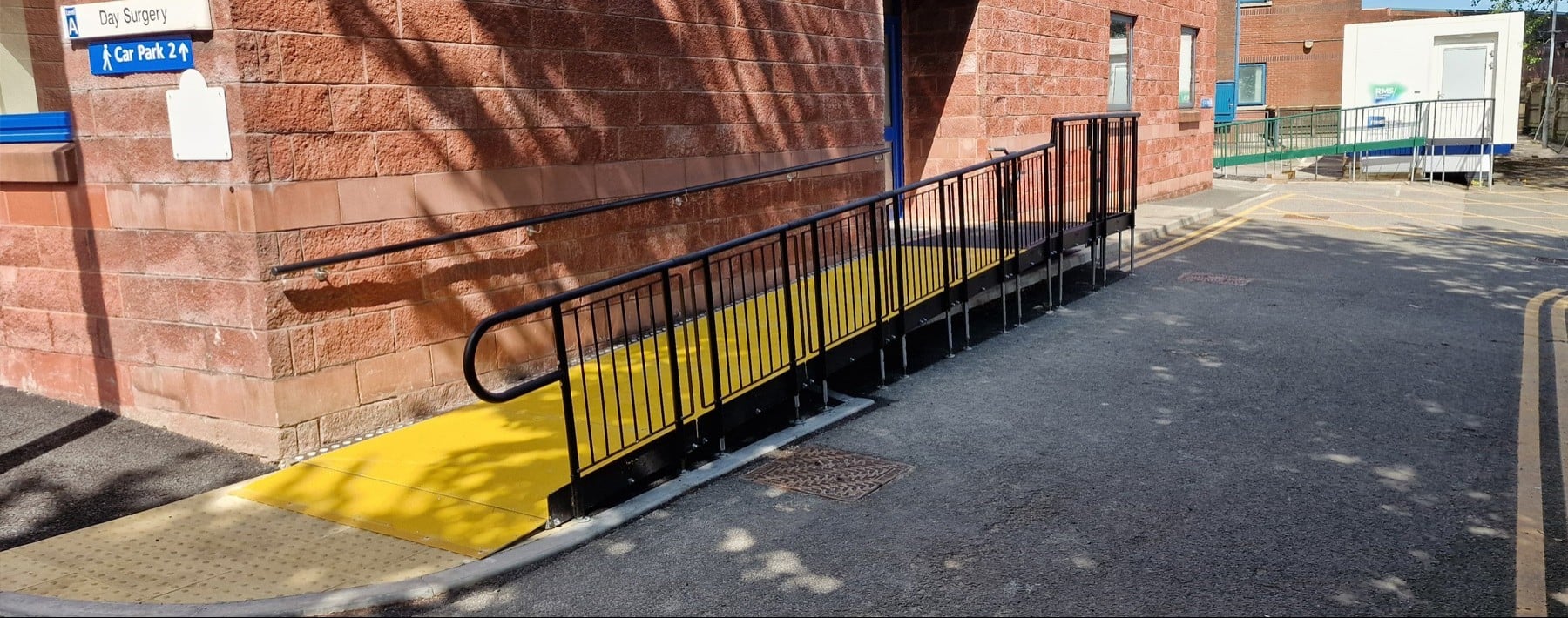 Ramps & Steps For Healthcare Buildings | NHS Wheelchair ramps | Rapid Ramp
