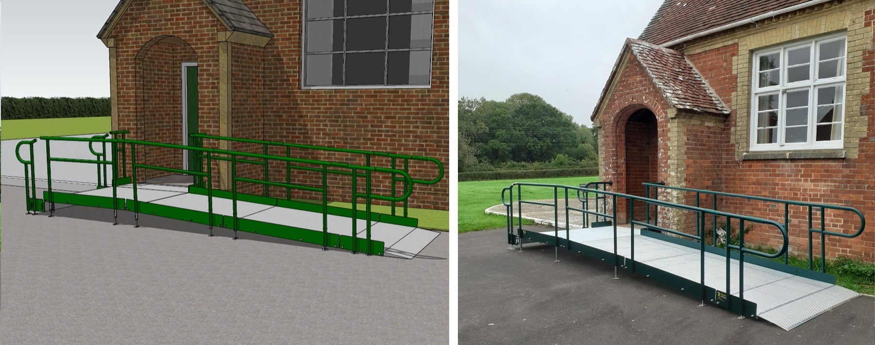 Heritage Building Ramps - Rapid Ramp systems