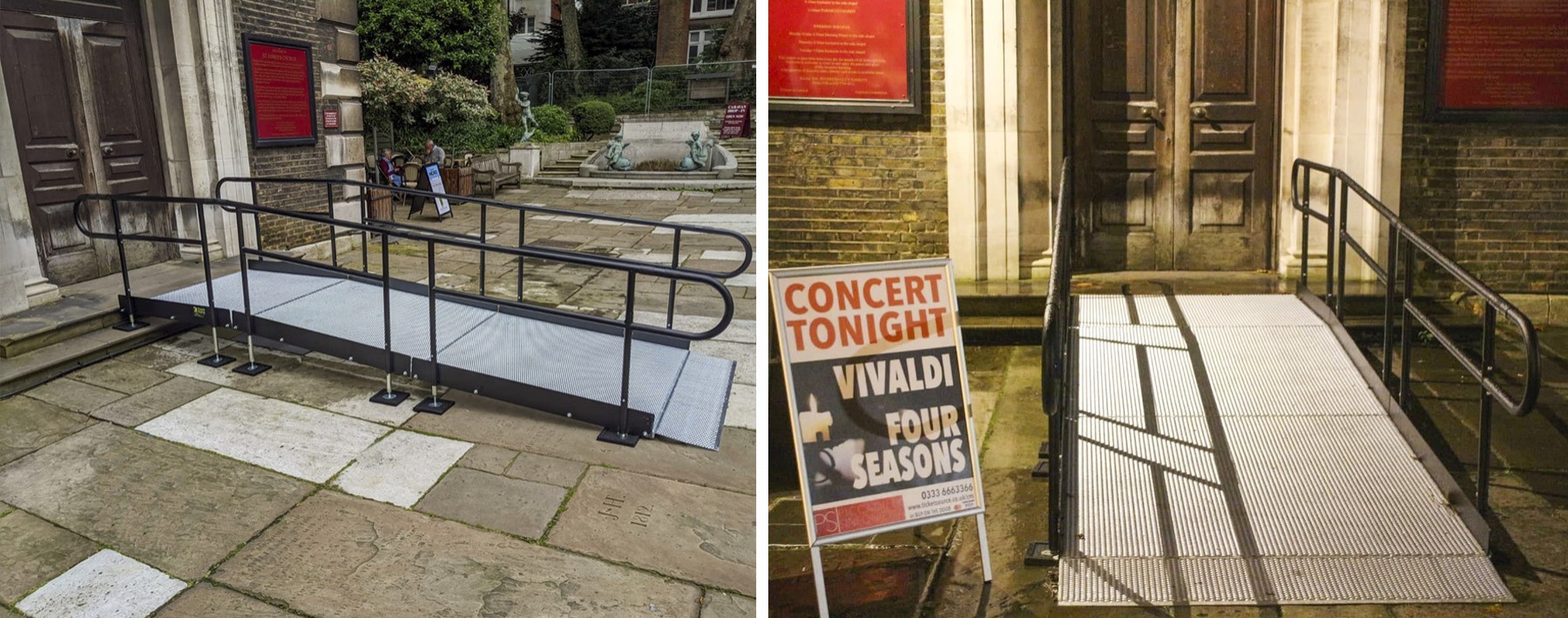 Heritage Building Ramps - Rapid Ramp systems