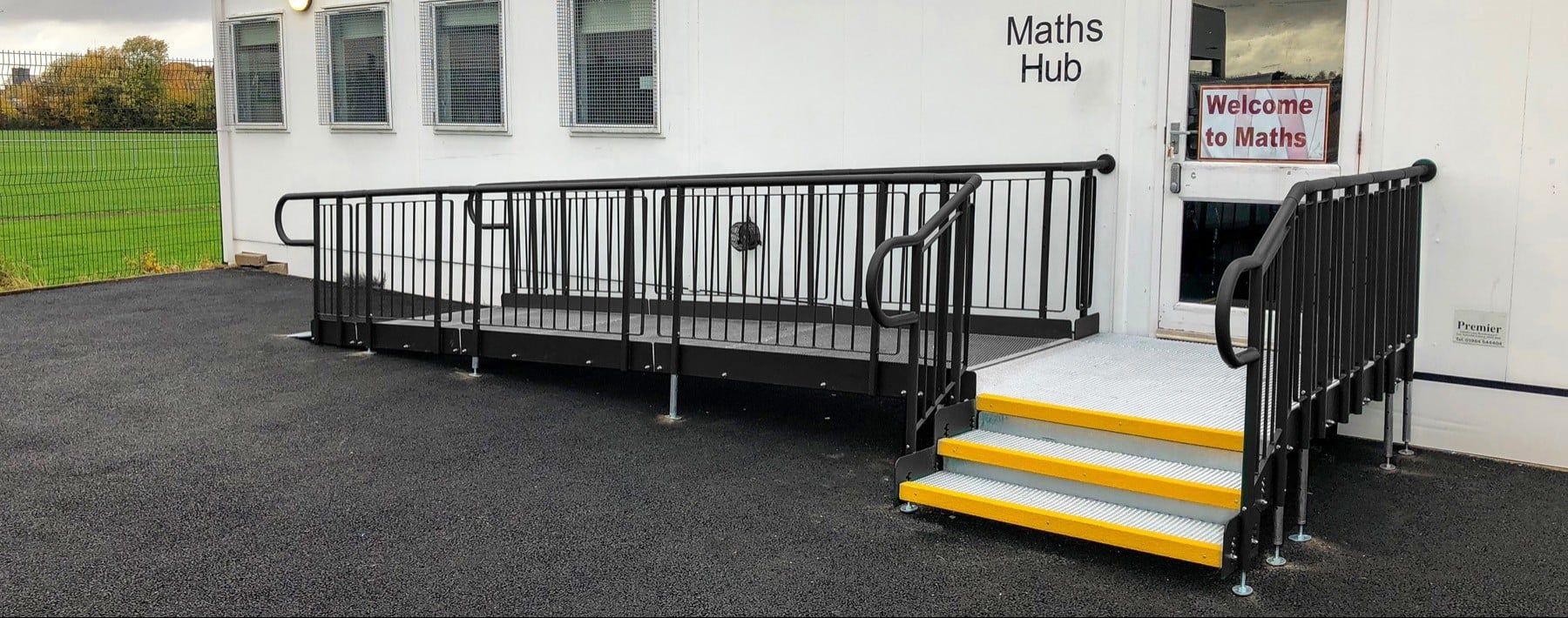 Modular Ramp For Lord Derby Academy, Merseyside | Rapid Ramp