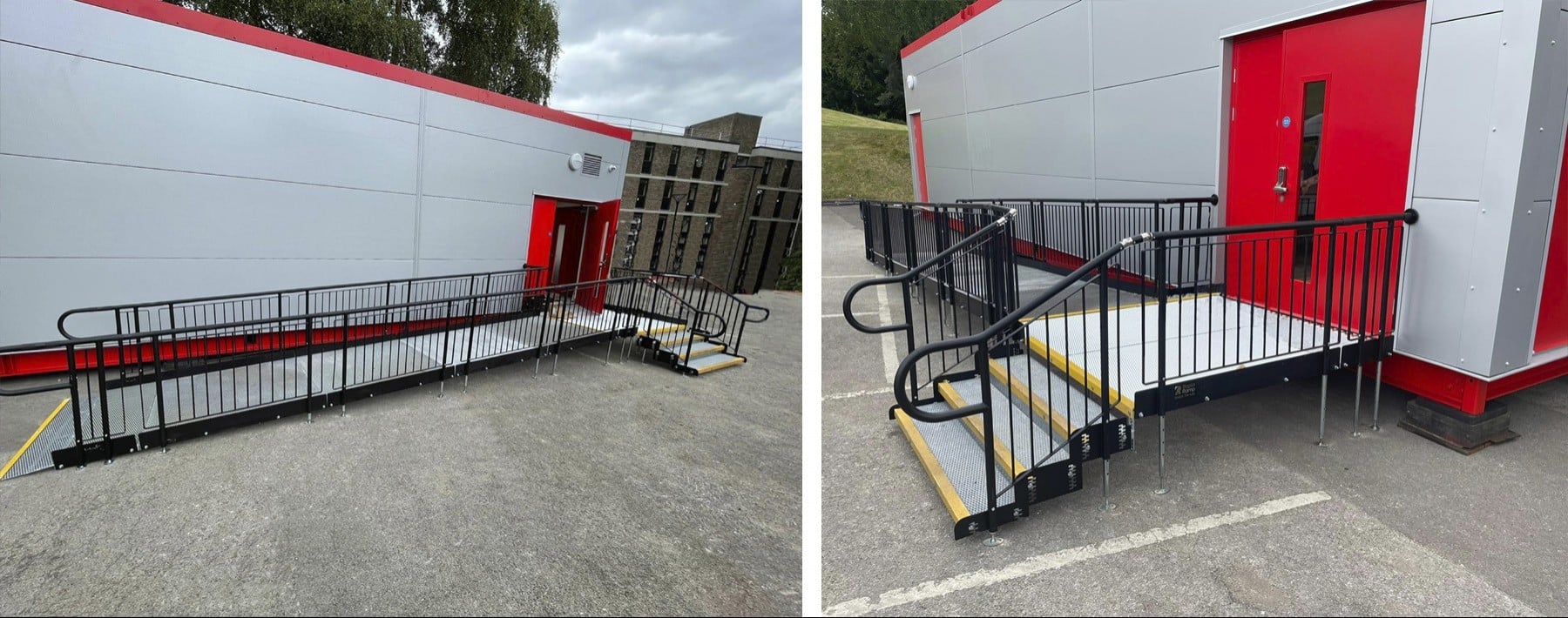 ramp to a Medical Imaging Unit, Birmingham University