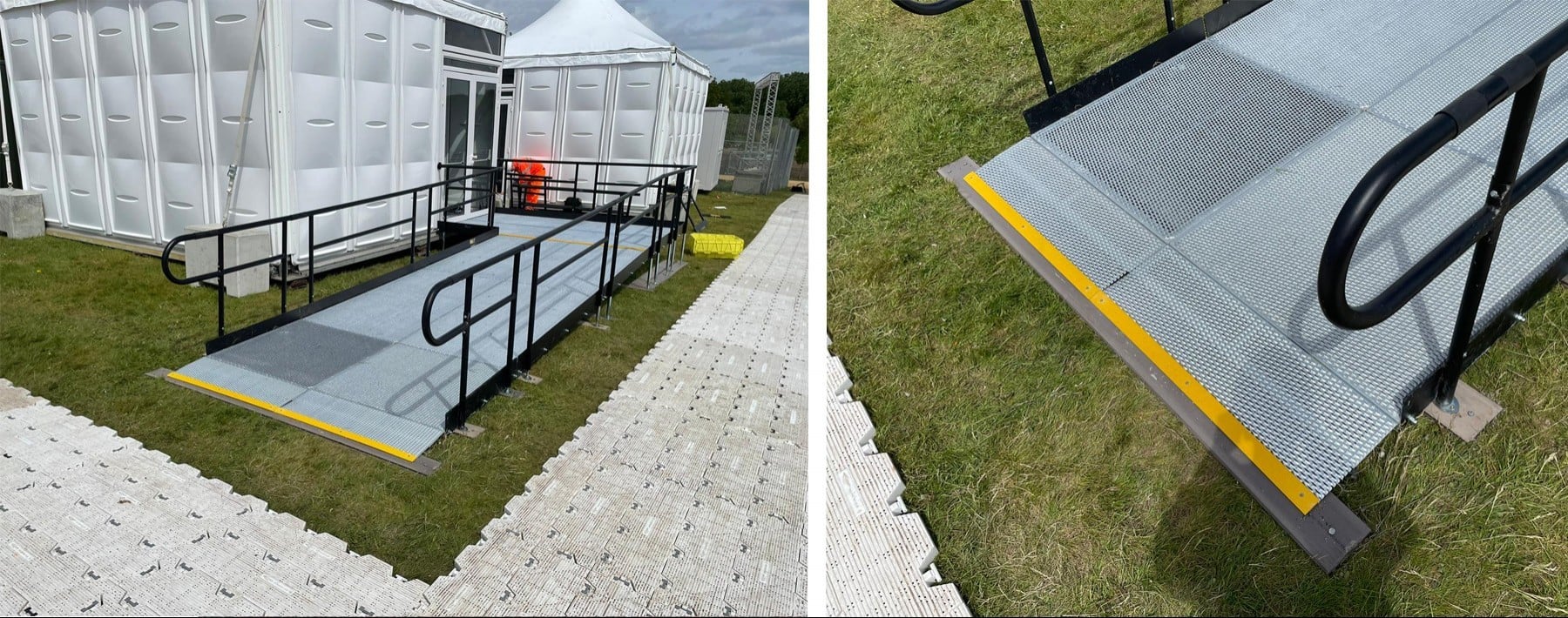 modular building access ramps - Rapid Ramp Systems
