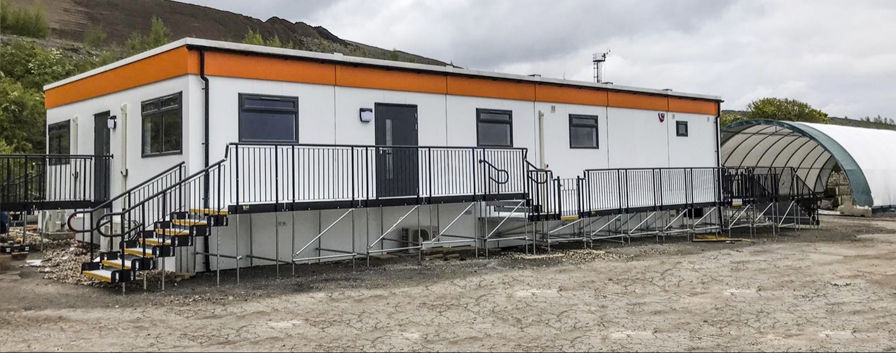 modular building access ramps - Rapid Ramp Systems