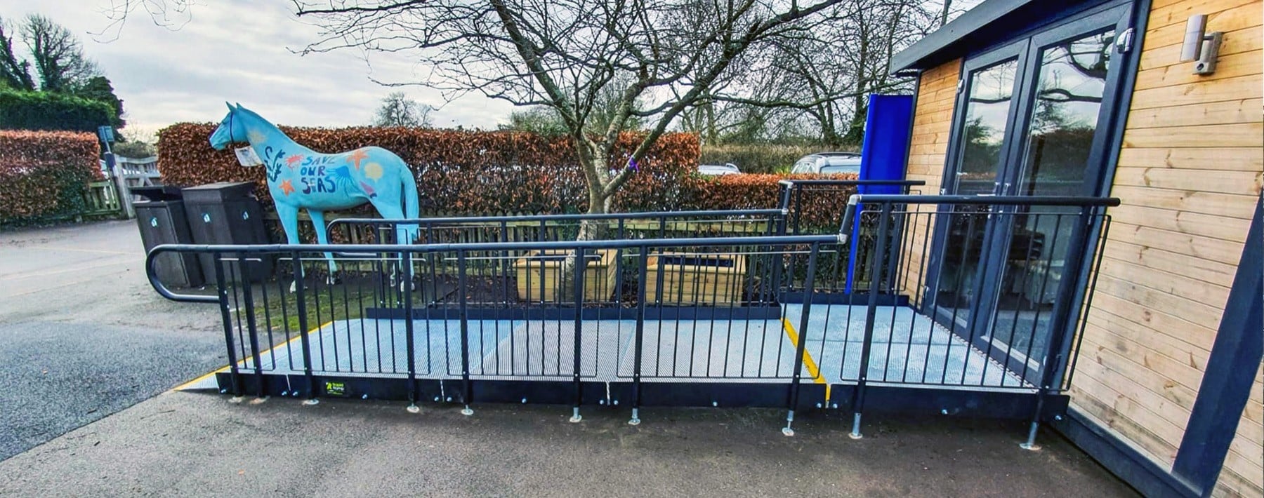 modular building access ramps - Rapid Ramp Systems