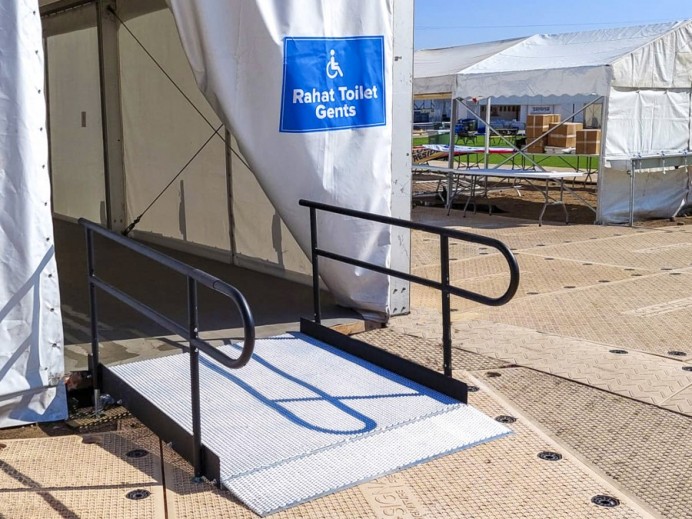 marquee ramps, Mohammedi Park Complex | Rapid Ramp Case study