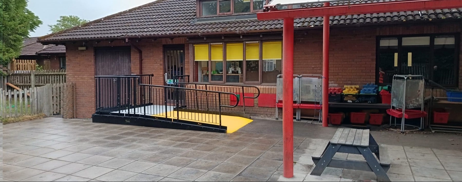 A Compliant Ramp For Monkspath Junior & Infant School | Rapid Ramp