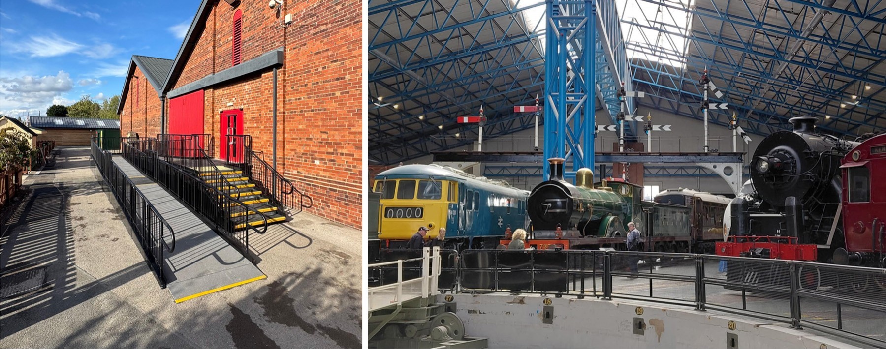 Ramp & Steps For National Railway Museum | Rapid Ramp