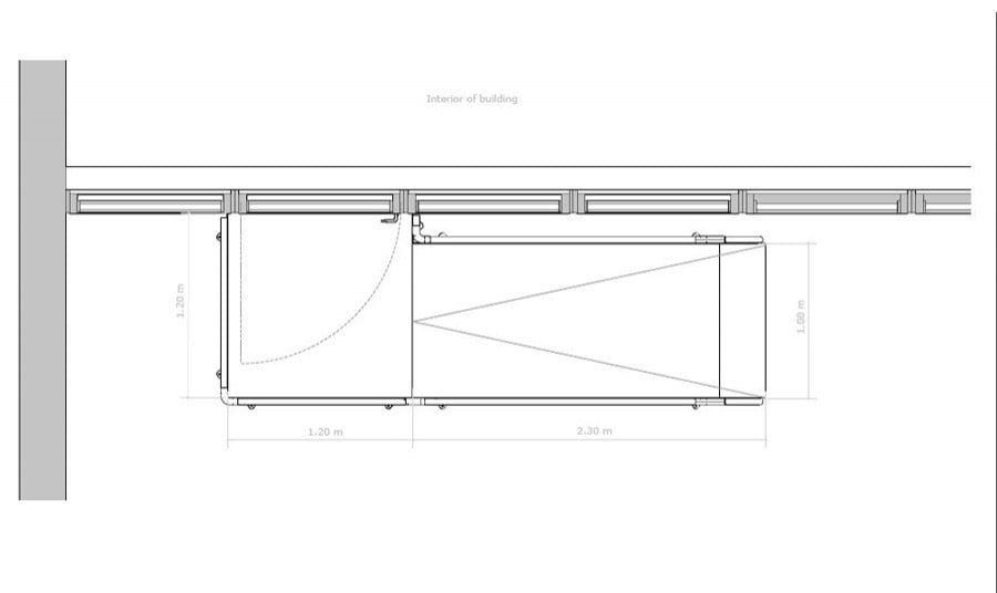 Polling Station, Sittingbourne - Election ramp project