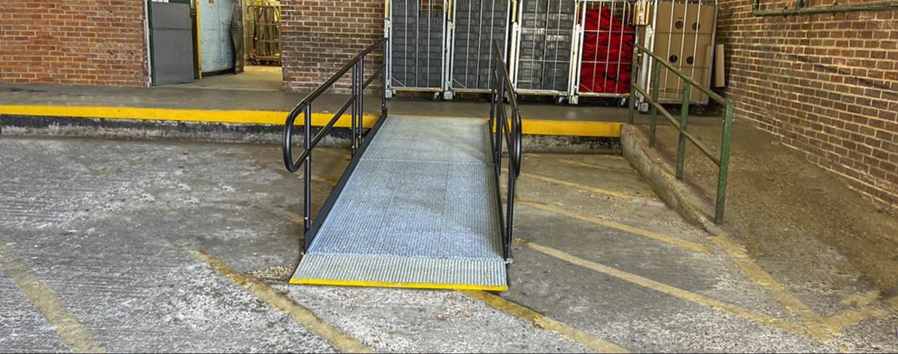 Ramps for a trolley, Royal Mail Group Ltd | Rapid Ramp Case Study