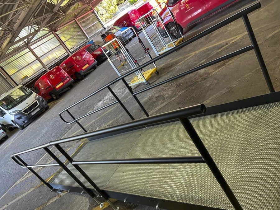 Ramps for a trolley, Royal Mail Group Ltd | Rapid Ramp Case Study