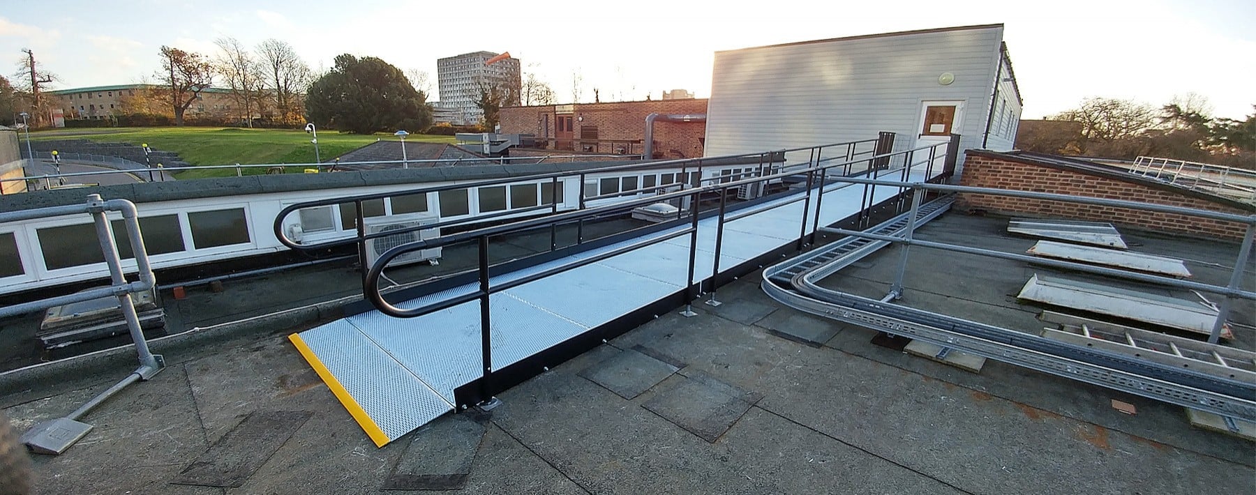Rooftop access ramp | Rapid Ramp