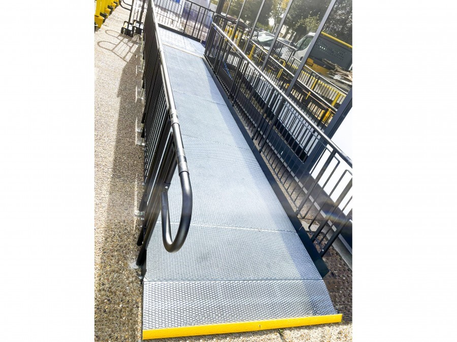 Modular ramp system, Southend Hospital