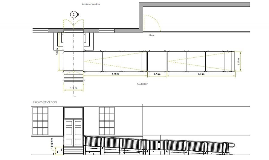 Ramp to the Grade 1 list Hospital St Bartholomew’s Hospital | Rapid Ramp