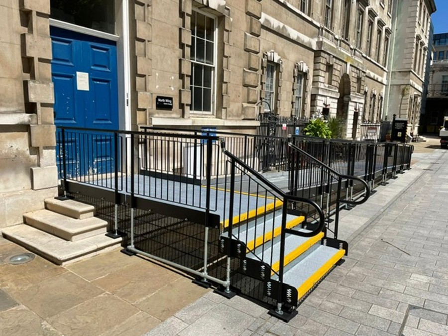 Ramp to the Grade 1 list Hospital St Bartholomew’s Hospital | Rapid Ramp
