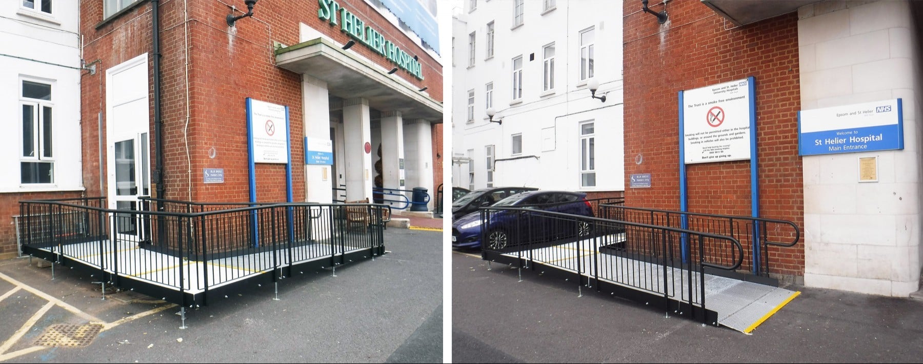 One-Way System, St Helier Hospital | Rapid Ramp