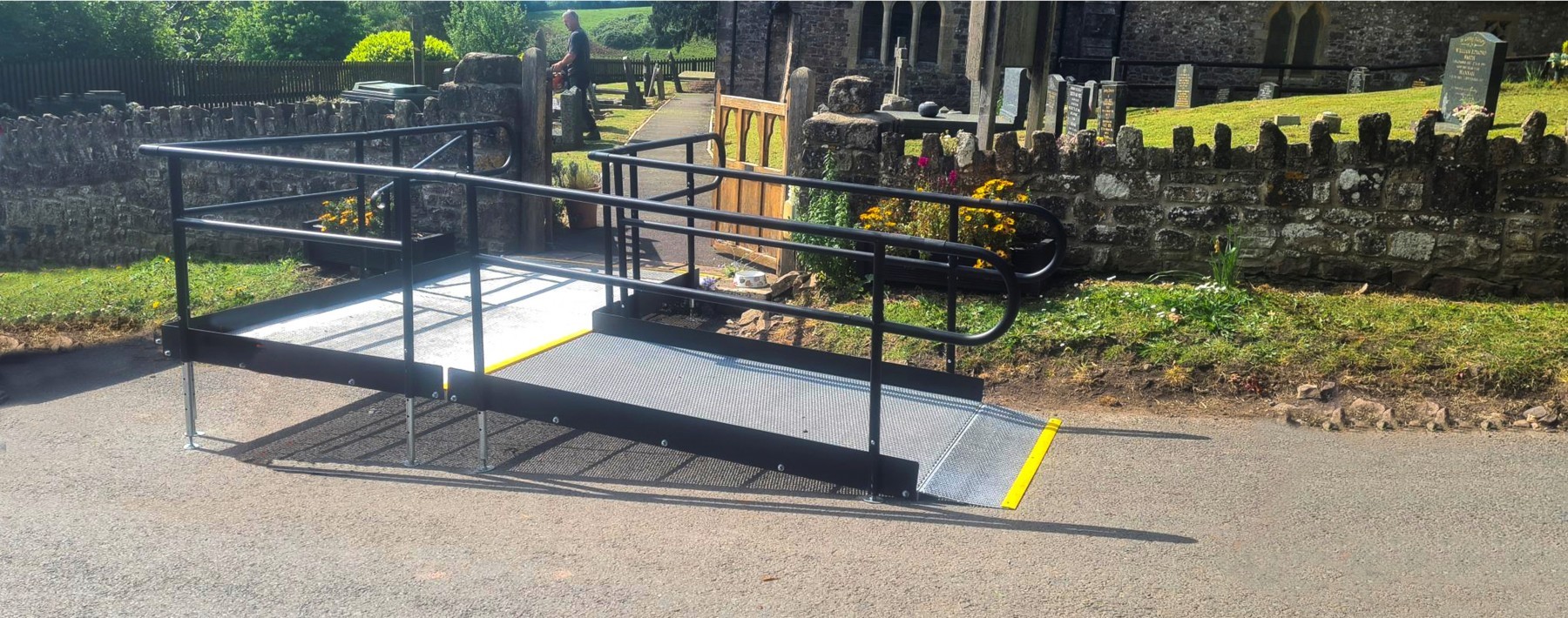 Church Access Ramp, St Mary’s Llanvair Discoed Church