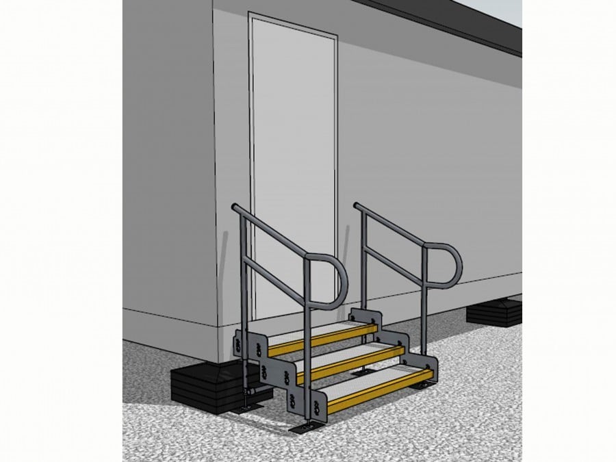 Temporary Steps & temporary step
