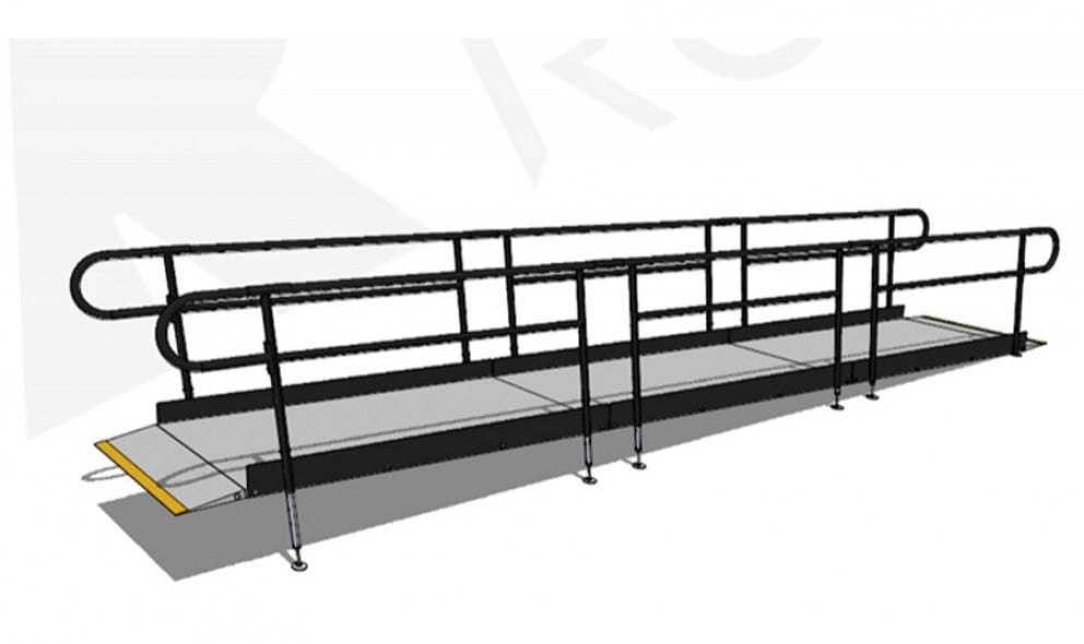 Ramps for a trolley, Royal Mail Group Ltd | Rapid Ramp Case Study