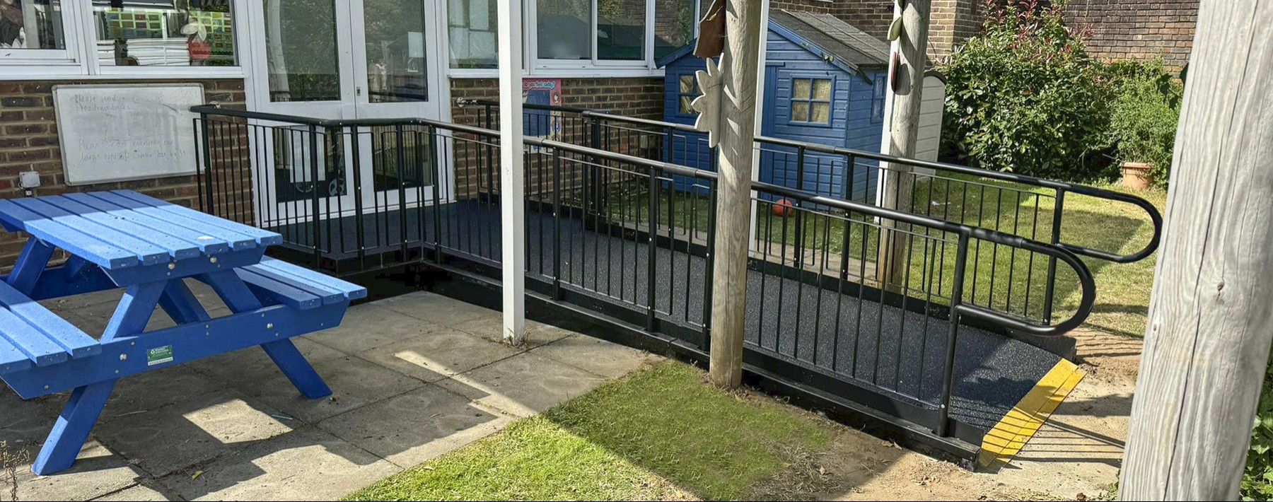 Trump Green Infant School, Modular Ramp | Rapid Ramp