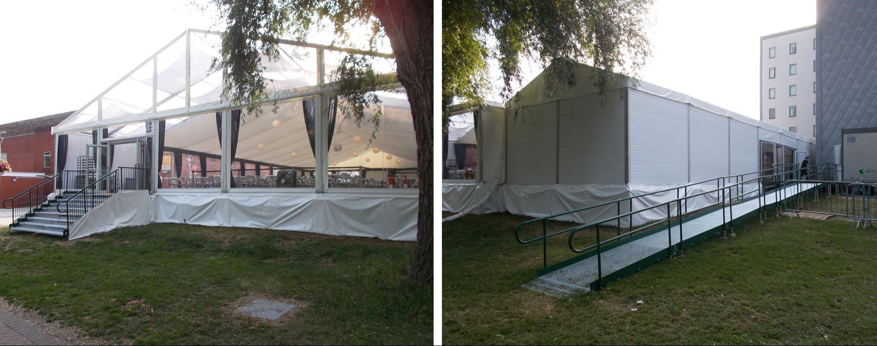 Modular Ramp & Step Unit For A University Graduation Ceremony | Rapid Ramp