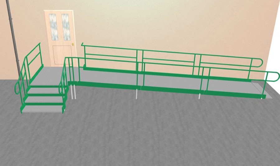 ramps for modular classrooms