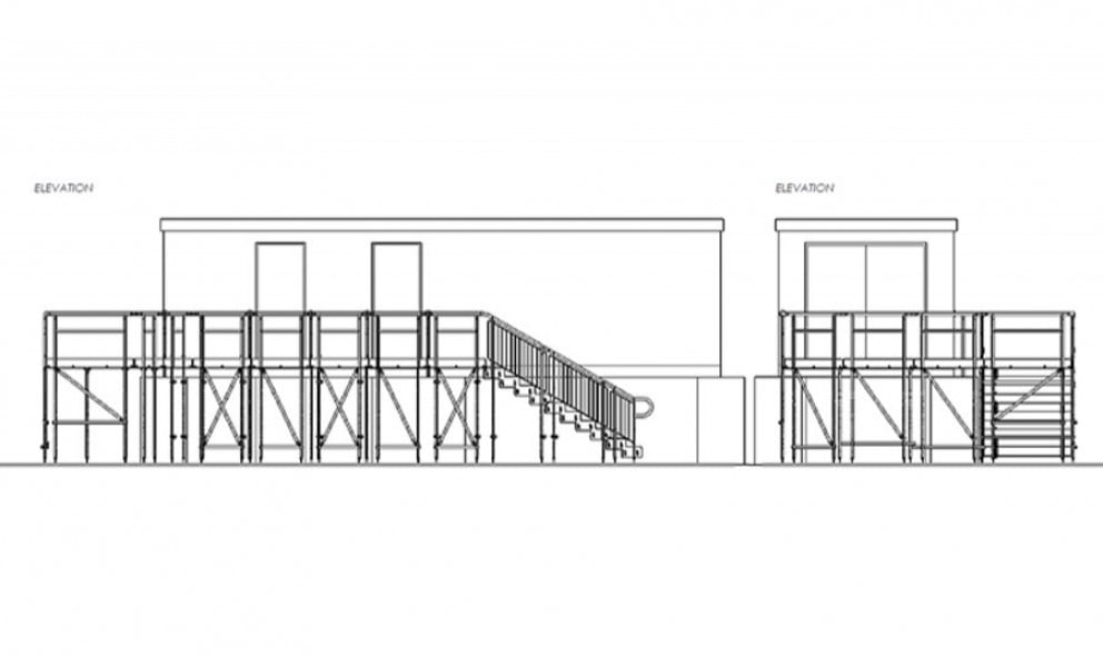 Weigh Cabin Platform & Steps | Rapid Ramp Case Study