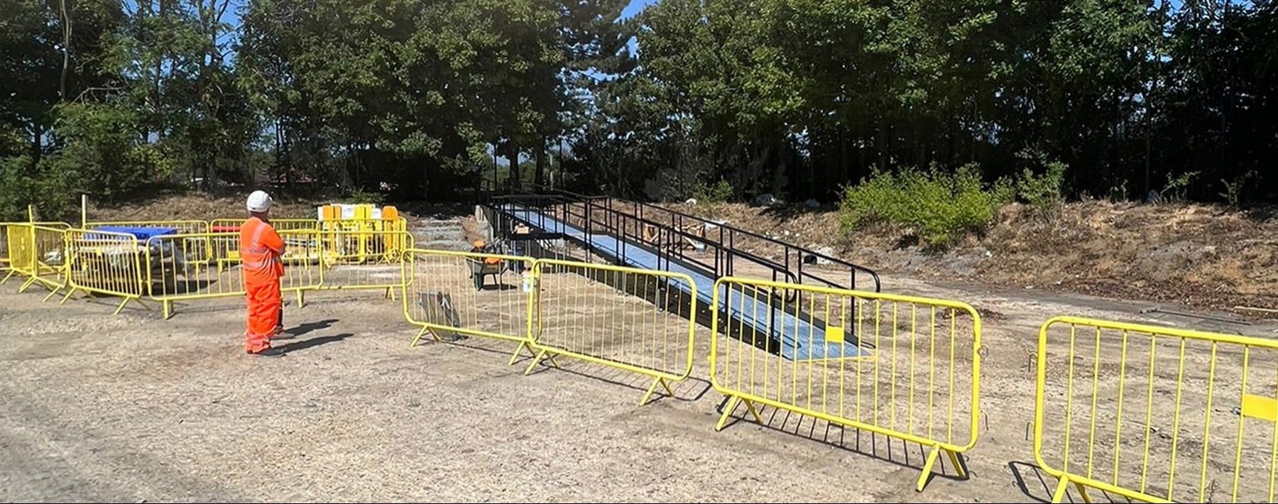 Ramp to a building site | Case Study