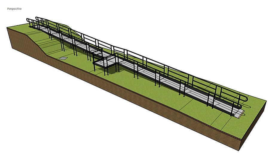 Ramp to a building site | Case Study