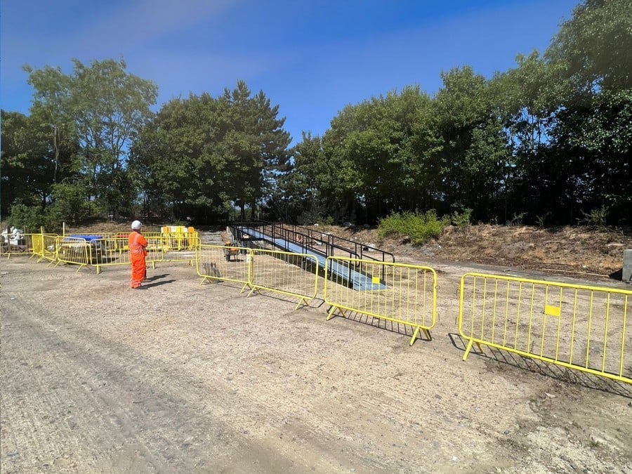 Ramp to a building site | Case Study